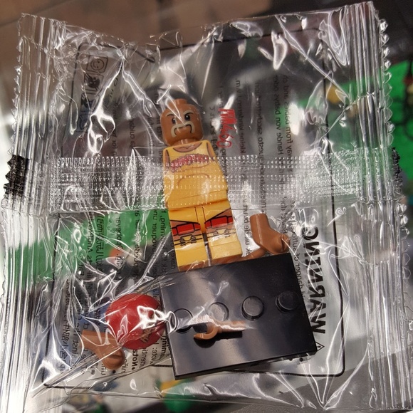 Other | Hulk Hogan Lego Style Minifigure New Wwe Wwf | Poshmark